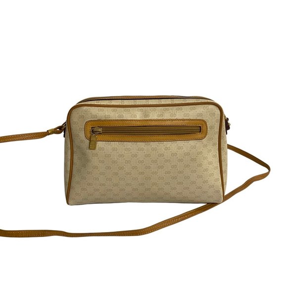 Gucci | Bags | Gucci Old Gucci Vintage Micro Gg Logo Leather Genuine ...